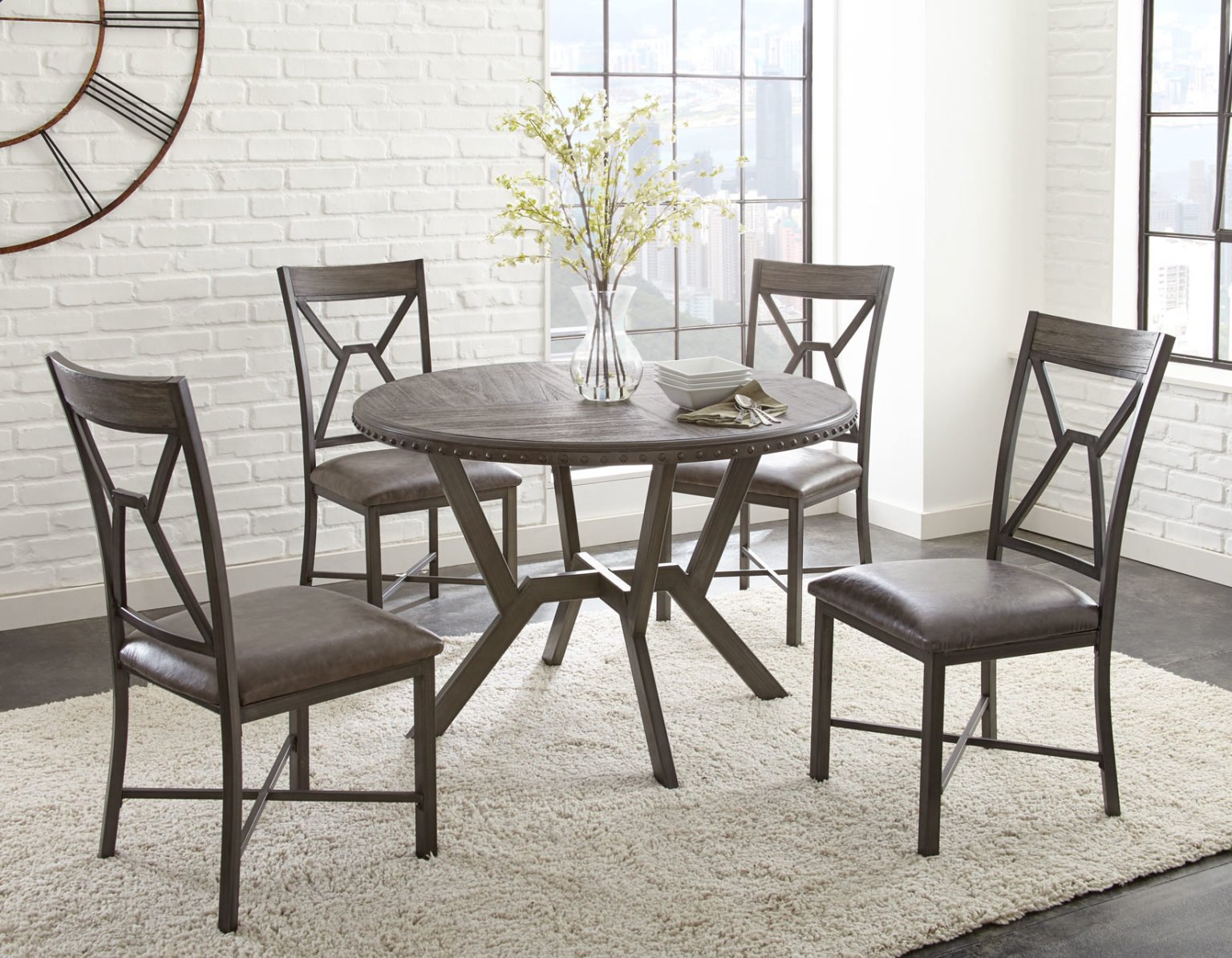 Alamo Round Dining Table - Cleo's Furniture