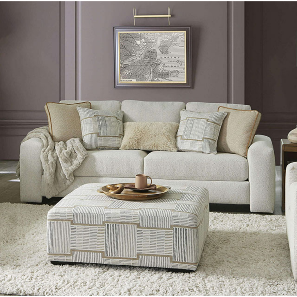 Pissaro Linen Sofa - Cleo's Furniture